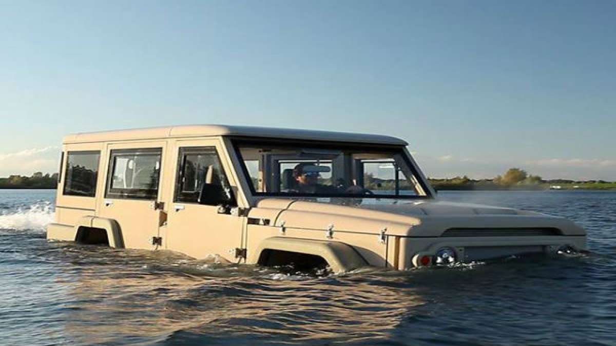 The Amphicruiser: An Amphibious Toyota Land Cruiser - Telugu DriveSpark