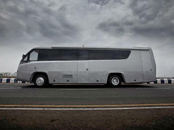 Salman Khans Luxury Vanity Bus By DC Designs - Telugu DriveSpark