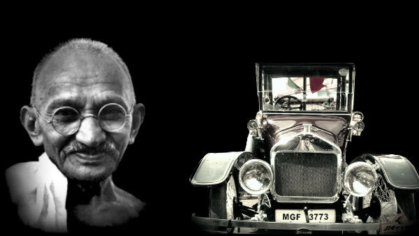 In Pics: Mahatma Gandhi Jouerney In Cars - Telugu DriveSpark
