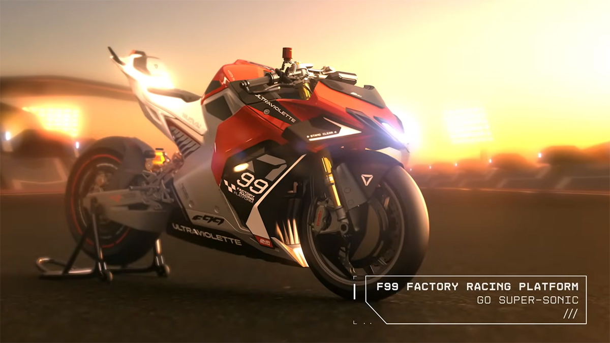 బైక్‌ లవర్స్‌కి గుడ్‌ న్యూస్‌.. 265 కి.మీ వేగంతో రేసింగ్ బైక్‌ Ultraviolette F99 ఆవిష్కరణ ...