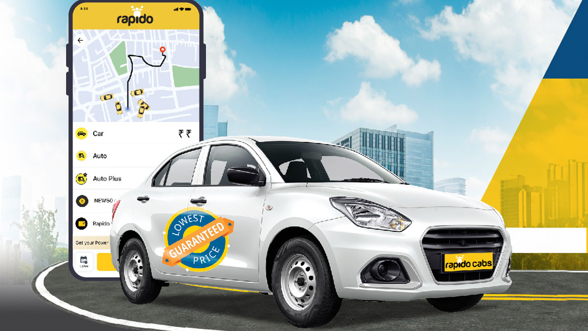Rapido Cab Service క్యాబ్‌ సర్వీసులోకి ర్యాపిడో.. డ్రైవర్లకు బంపర్ ...