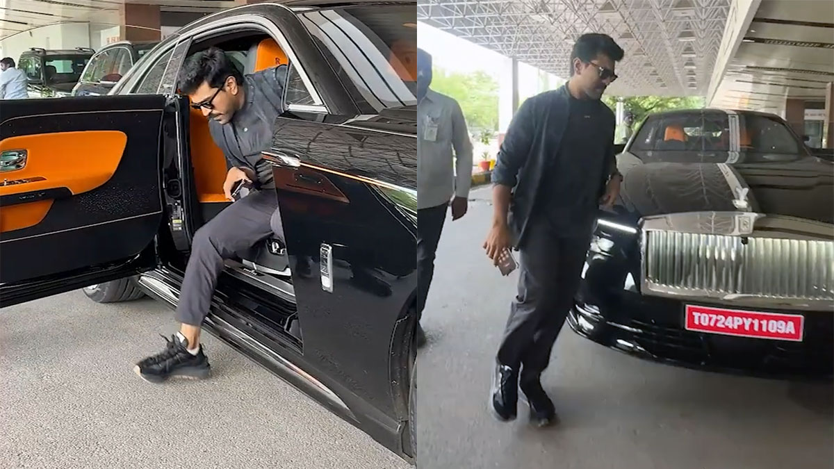రఫ్పాడించే కారులో హీరో రామ్‌ చరణ్‌.. దీని ధర ఎంతో తెలుసా?|Ram Charan ...